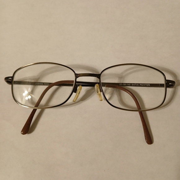Jubilee | Accessories | Jubliee 5864 Silver Eyeglasses Frames Satin ...